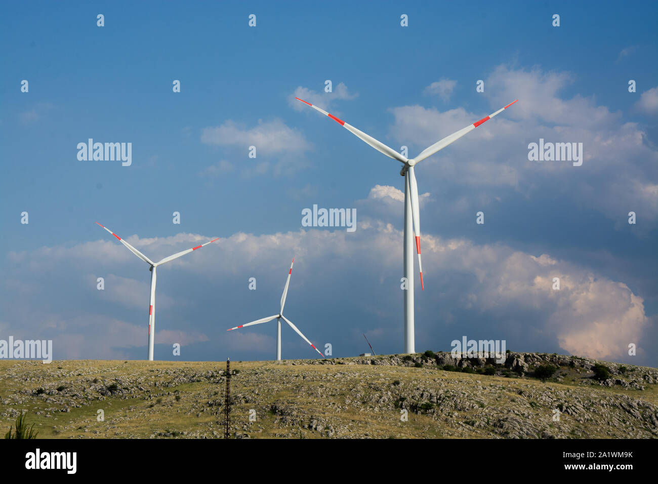 Alternative Energy Wind Turbine Stock Photo - Alamy
