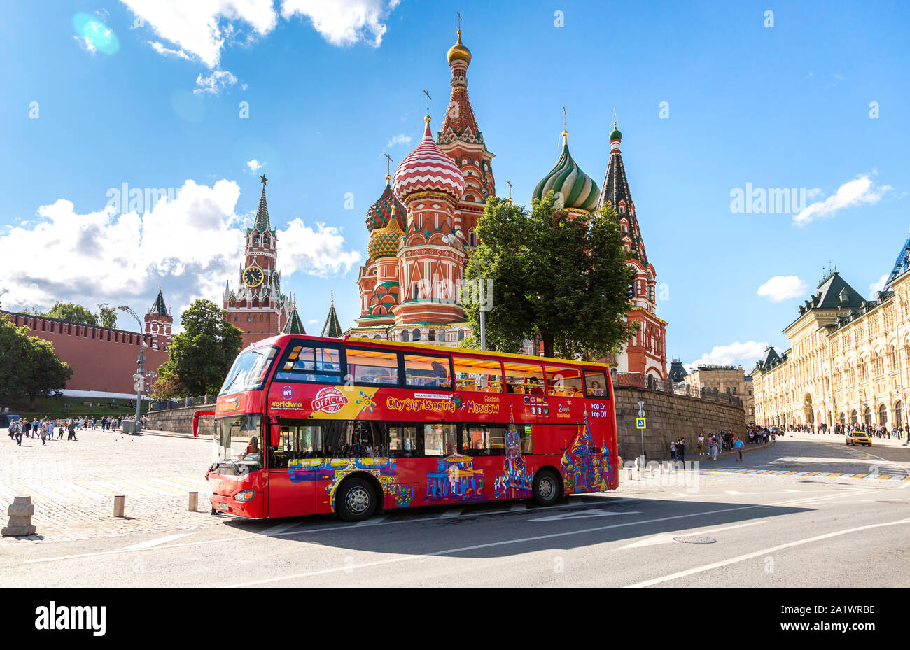 Bus moscow hi-res stock photography and images - Alamy