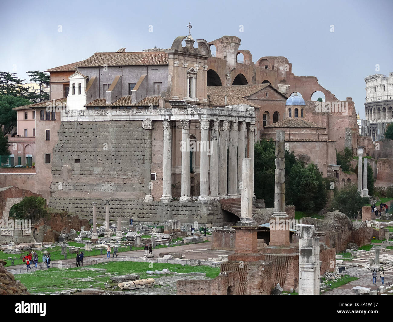 Roman Forum, Foro Romano, Forum Romanum, Rome, Roma, Italy, Europe ...