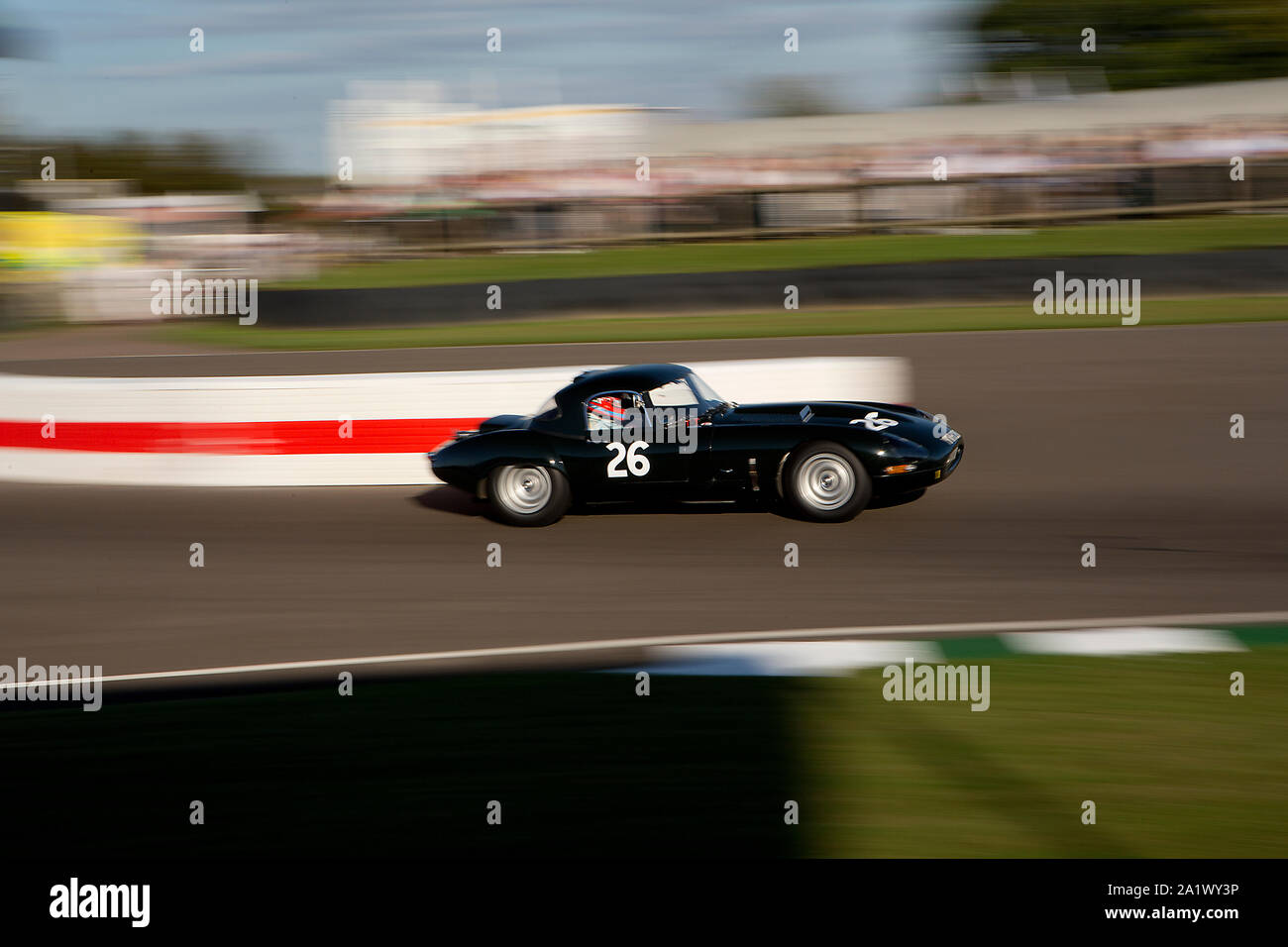 1963 Jaguar E-type lightweight driven by John Spiers & Tiff Needell n ...