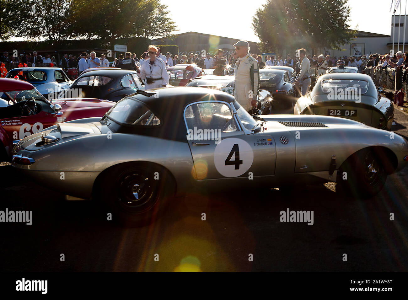 Jaguar e type semi lightweight hi-res stock photography and images - Alamy
