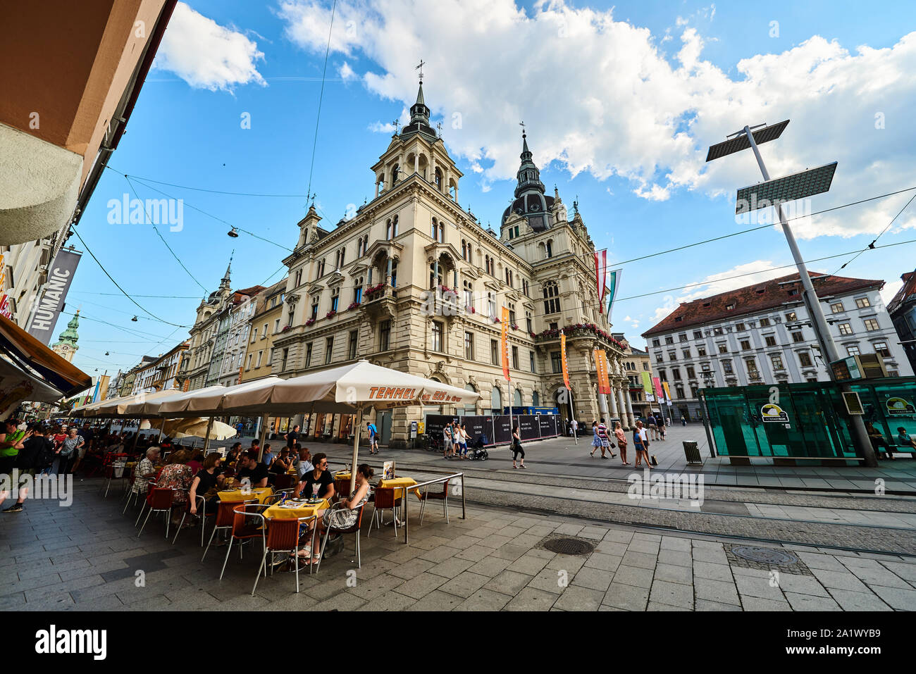 Graz city hall hi-res stock photography and images - Alamy