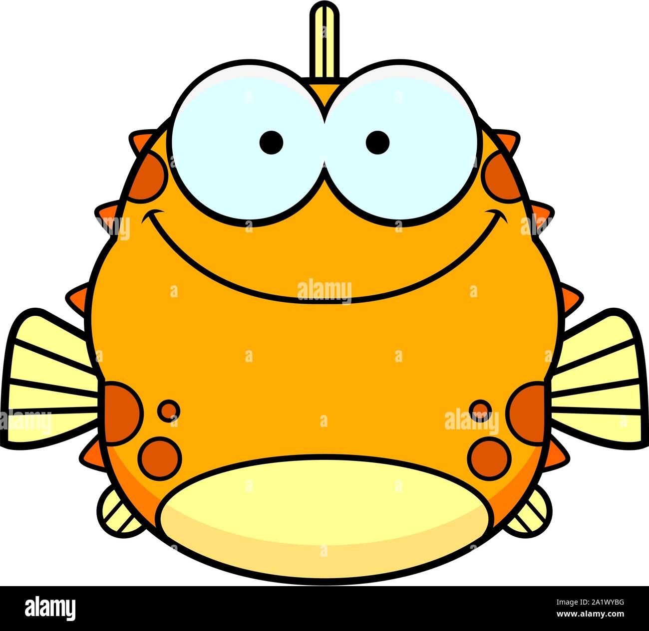 Blowfish cartoon hi-res stock photography and images - Alamy