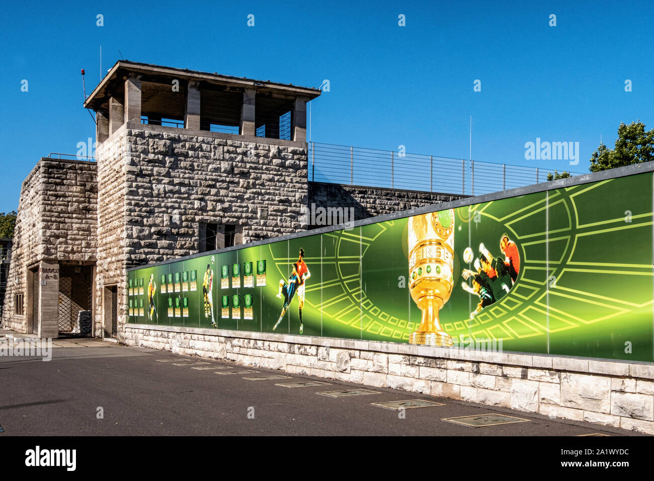 DFB Wall of Fame shows Logos, teams & results of 35 Football finals ...