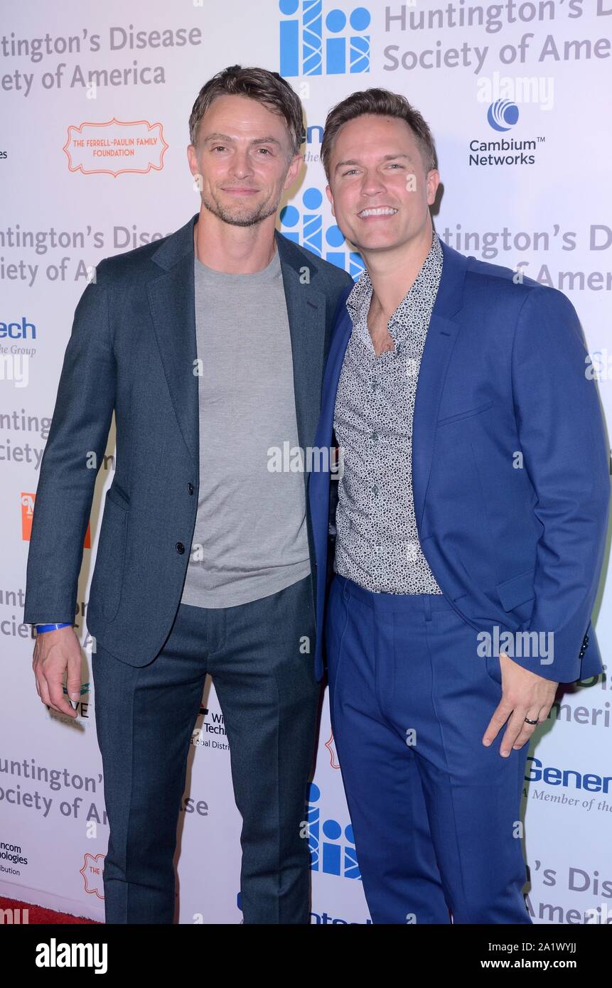 Hollywood, USA. 28th Sep, 2019. Wilson Bethel, Scott Porter at the 5th ...