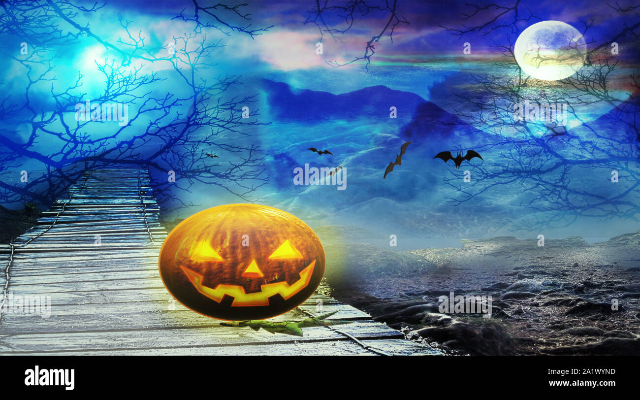 Halloween colorful background Stock Photo - Alamy