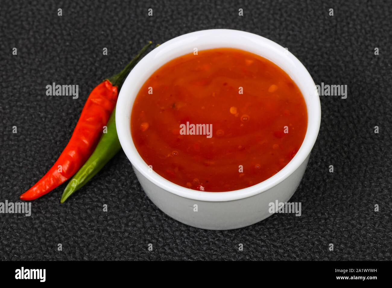 Sweet and spicy chilli sauce in the bowl Stock Photo - Alamy