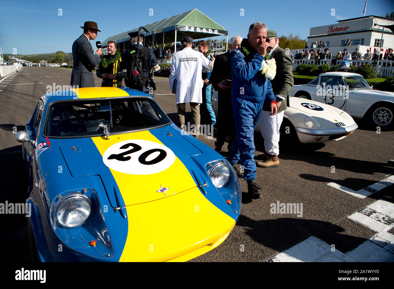 1966 Mini Marcos driven by Nick Swift, (runner-up), in the Fordwater ...