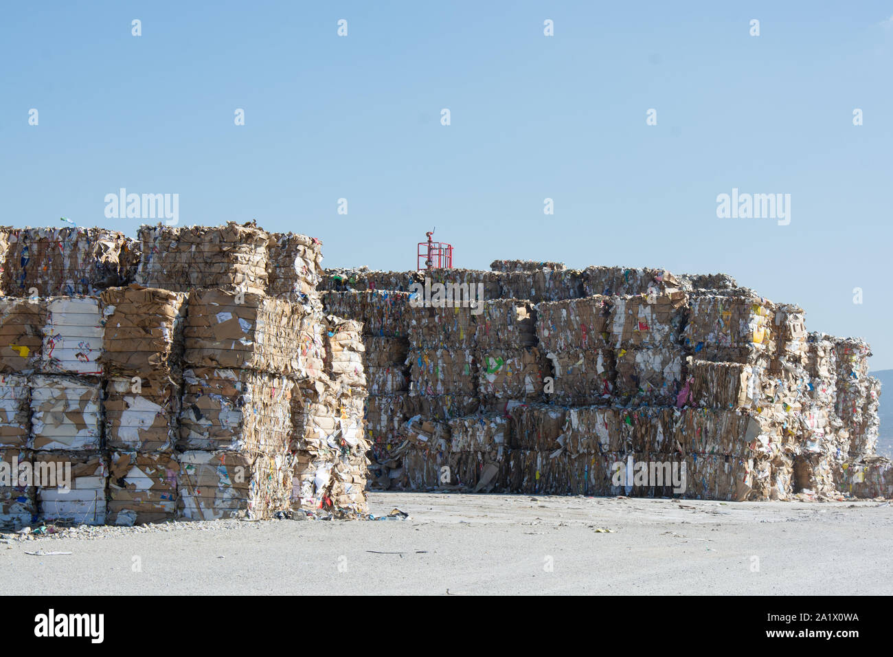 Waste paper is collected and packed for recycling. Cardboard and Paper ... Waste paper is collected and packed for recycling. Cardboard and Paper ...