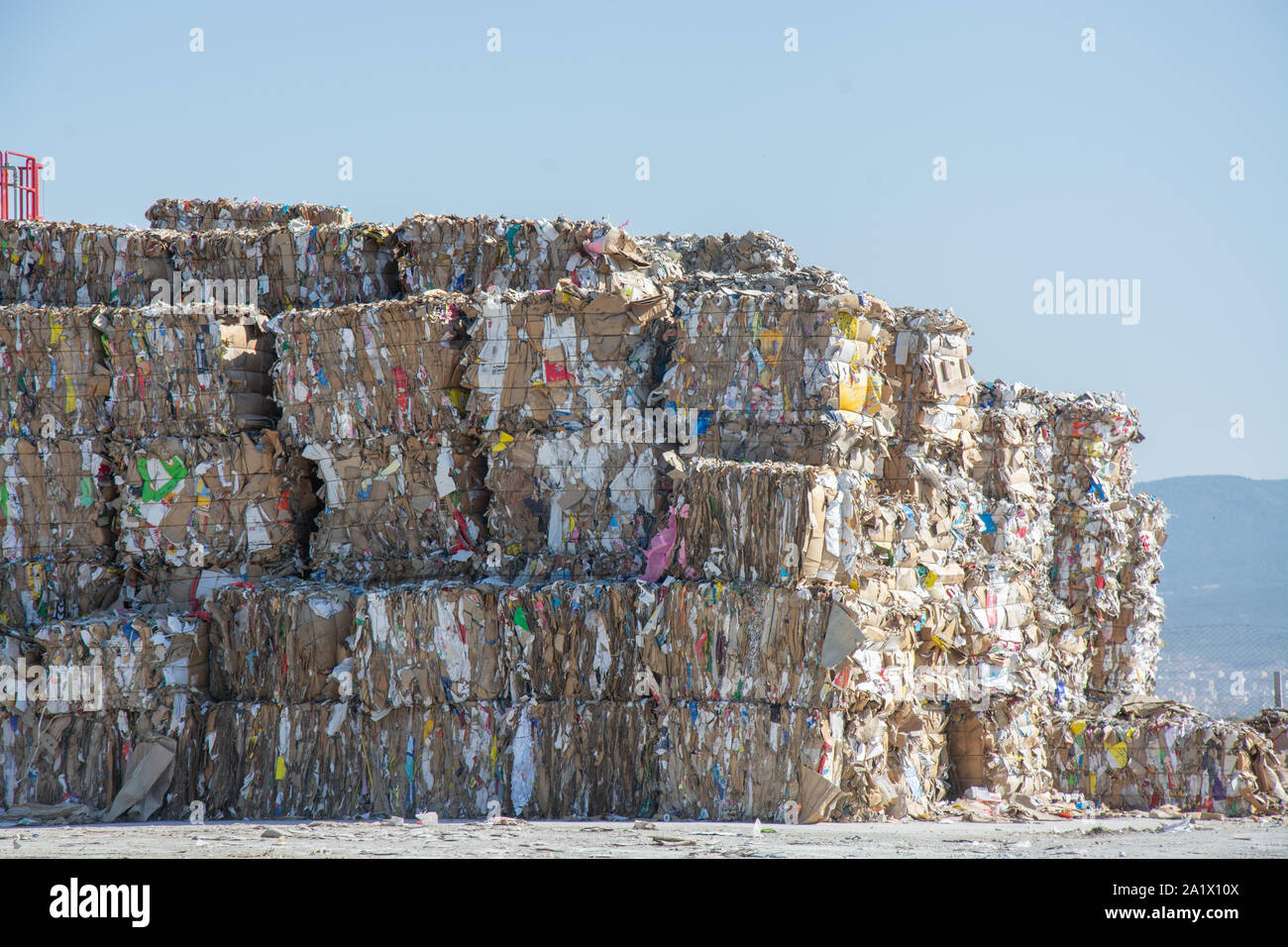 Waste paper is collected and packed for recycling. Cardboard and Paper ... Waste paper is collected and packed for recycling. Cardboard and Paper ...