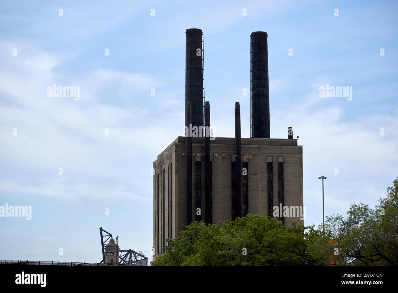 Power plant smoke stacks hi-res stock photography and images - Alamy