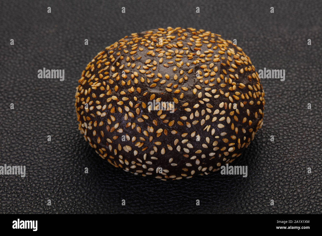 Fresh hot Bun for burger Stock Photo - Alamy