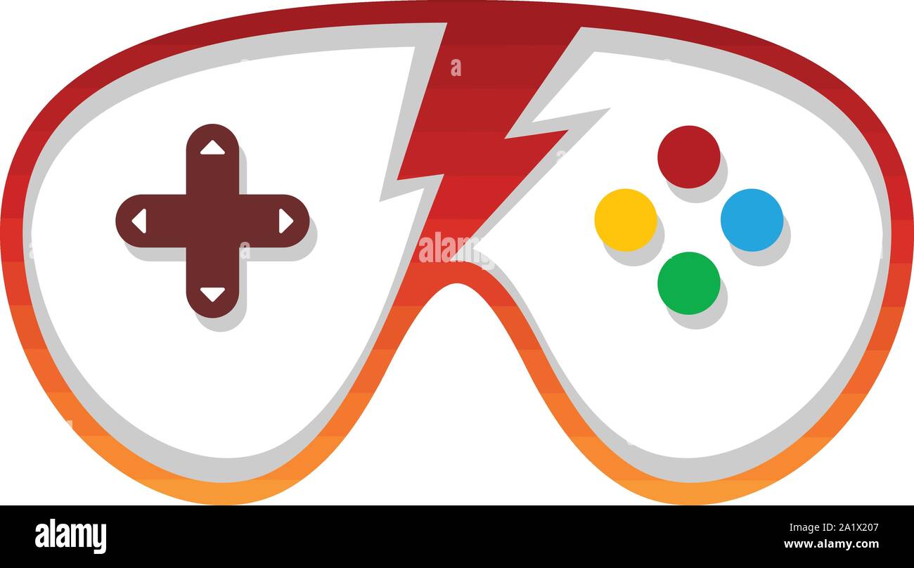 video game console controller logo icon sign vector Stock Vector Image ...