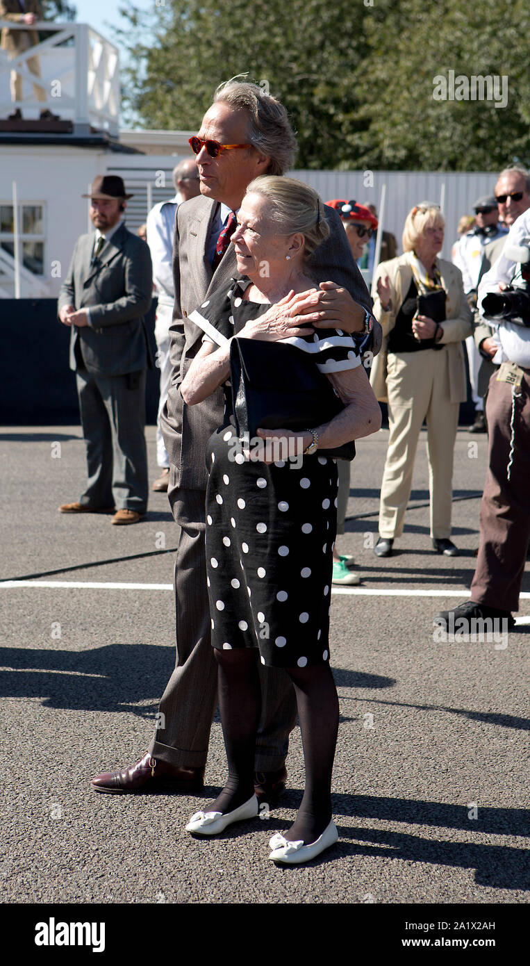 The Duke of Richmond, (Charles Gordon-Lennox), and Lady Susie Moss at ...