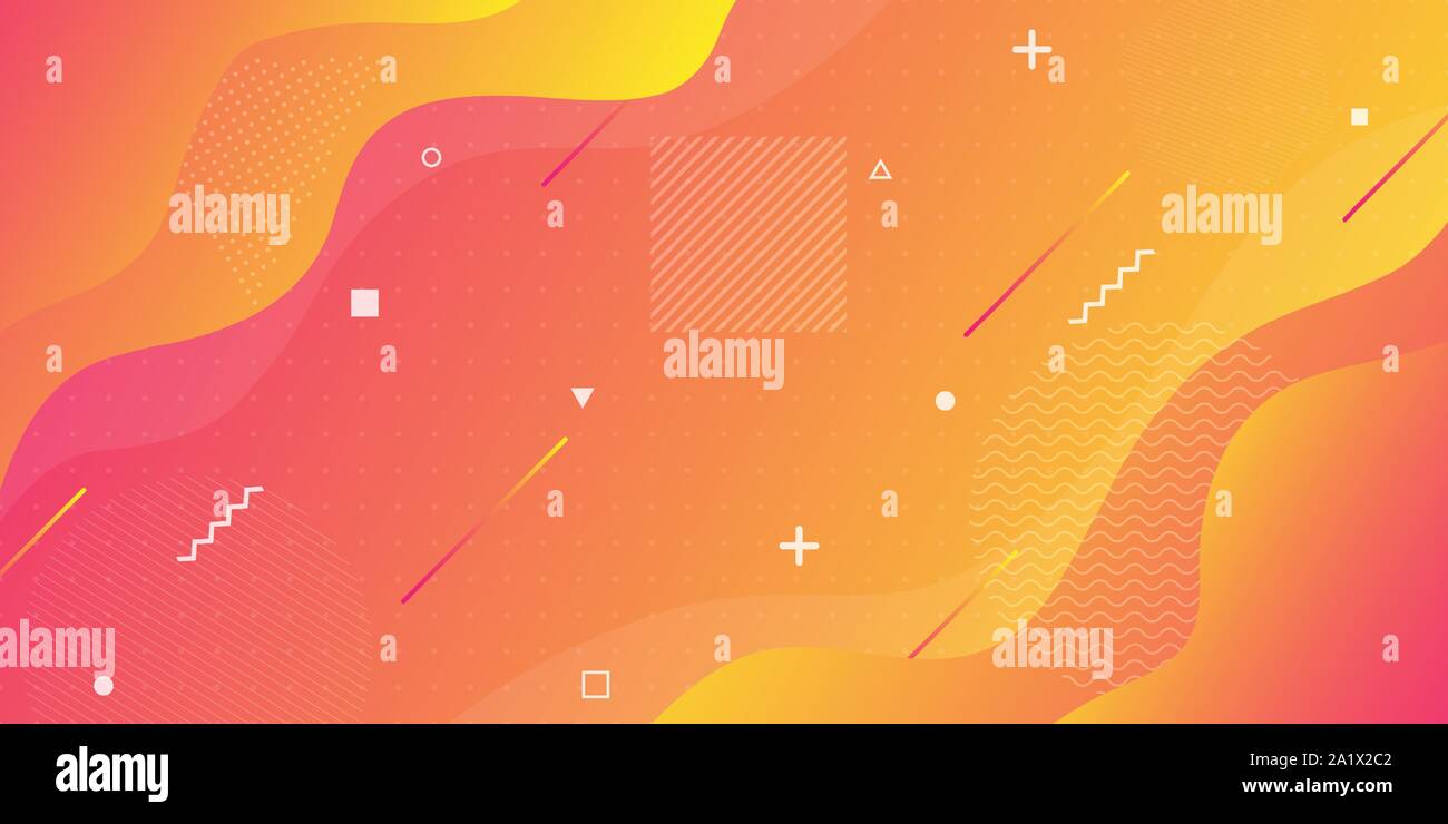 Colorful abstract background and gradation using minimal geometry and ...