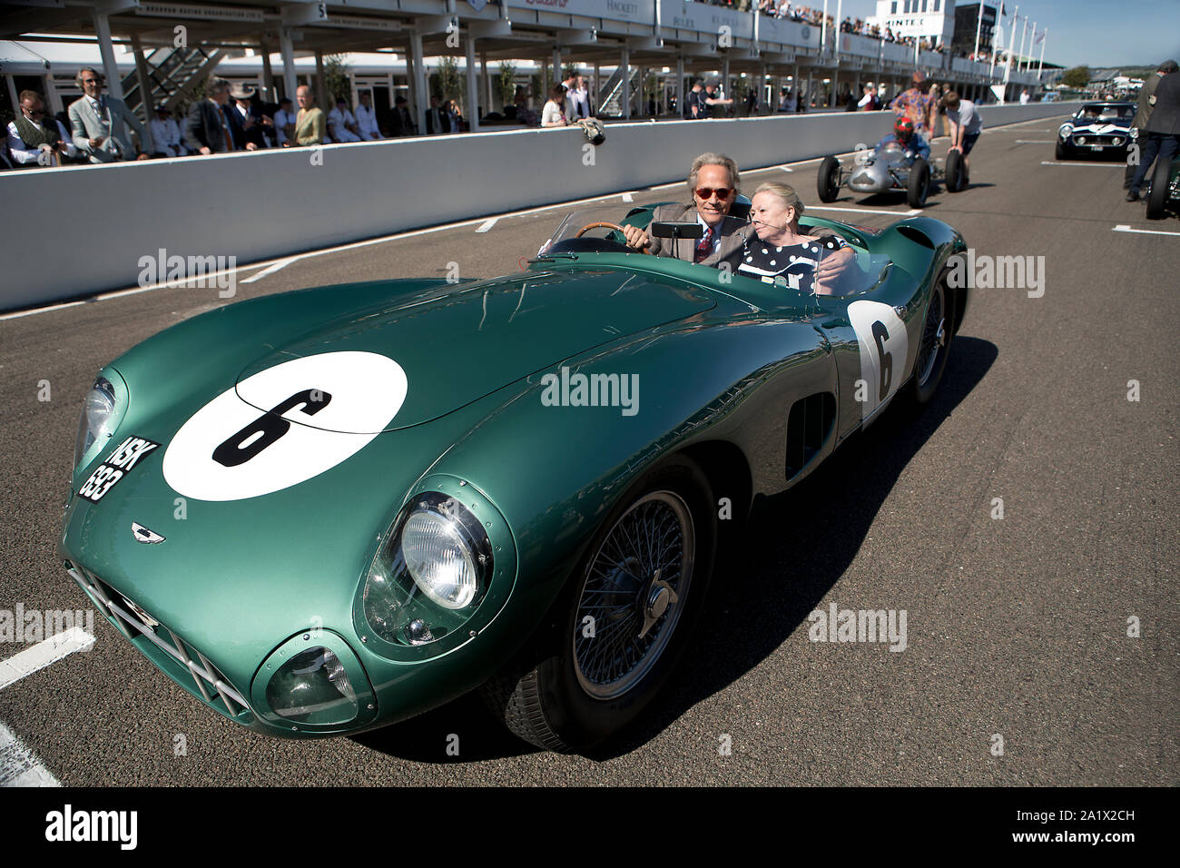 The Duke of Richmond, (Charles Gordon-Lennox), and Lady Susie Moss in a ...