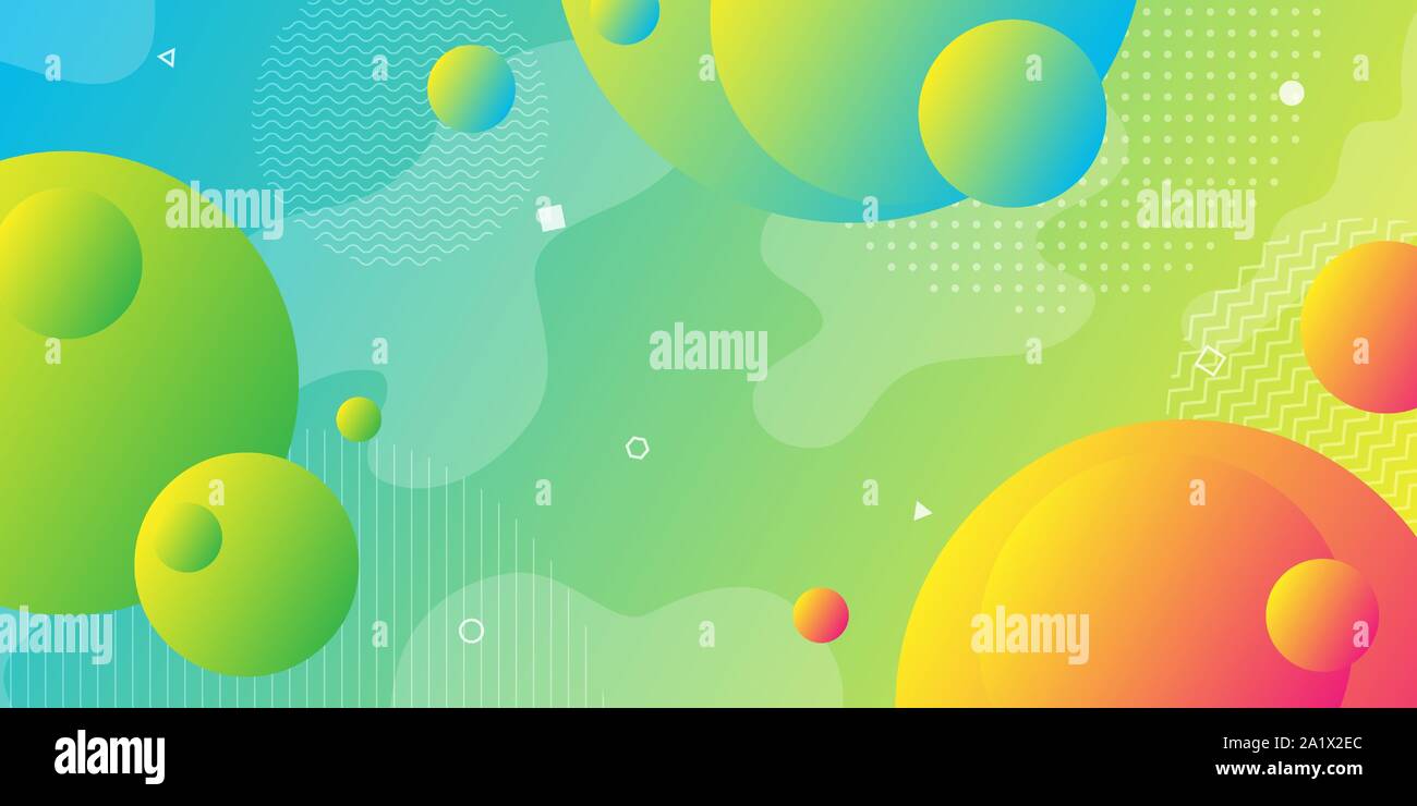 Colorful abstract background using minimal geometry as an element Stock ...