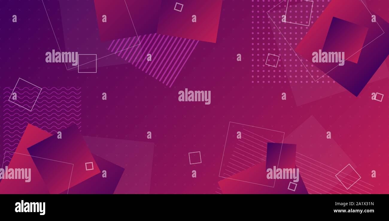 Colorful abstract background using minimal geometry as an element Stock ...