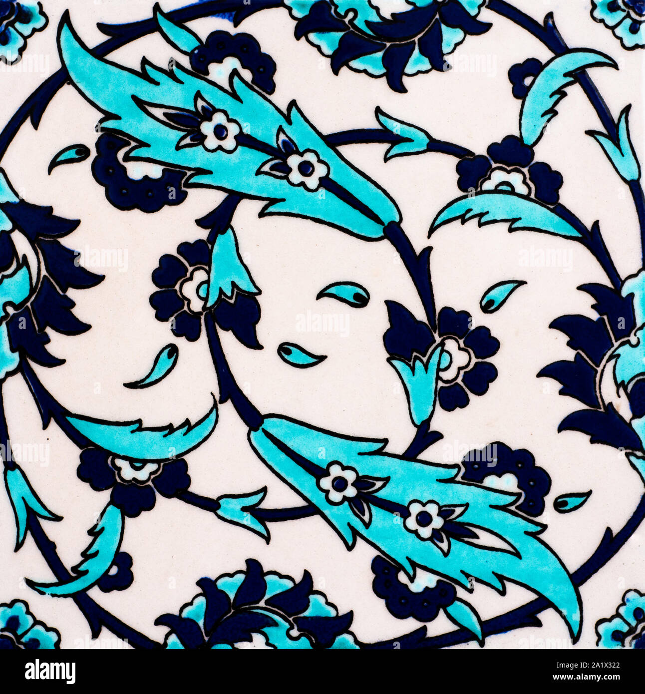 Tile and Ceramic of Ottoman Style Stock Photo - Alamy