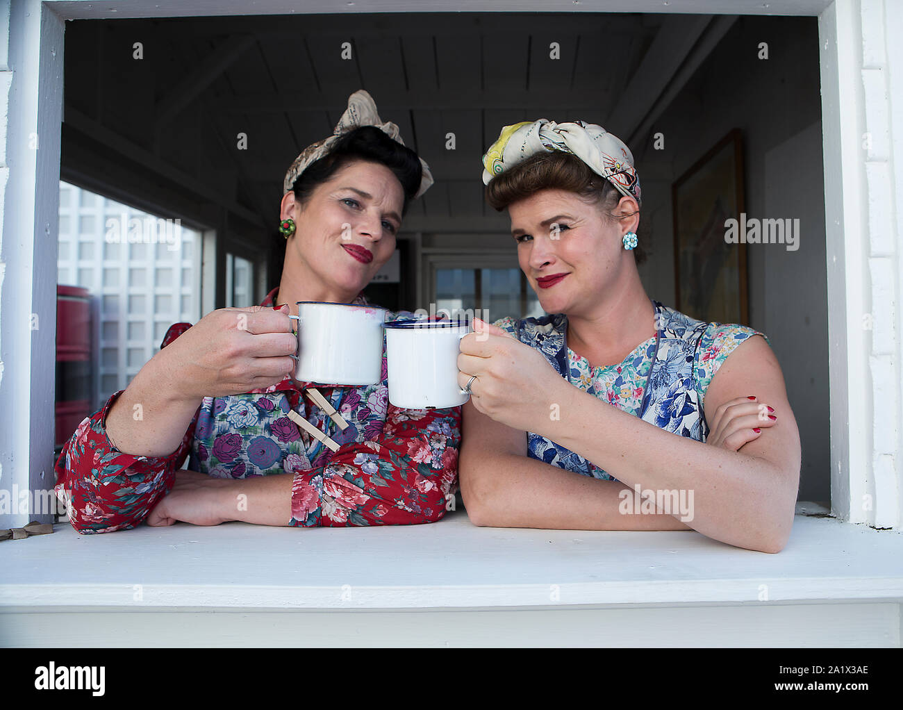 Char ladies hi-res stock photography and images - Alamy