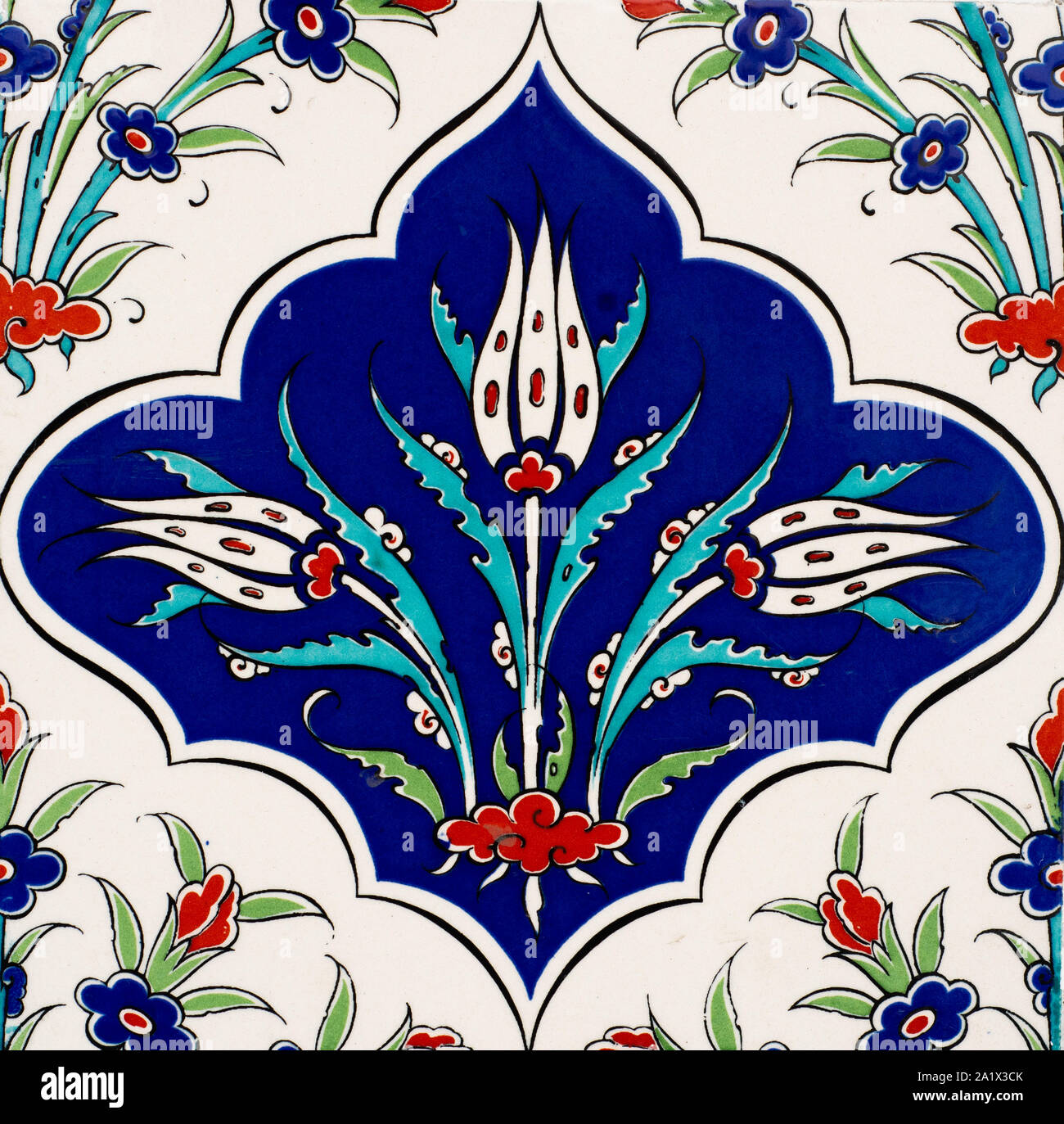 Tile and Ceramic of Ottoman Style Stock Photo - Alamy