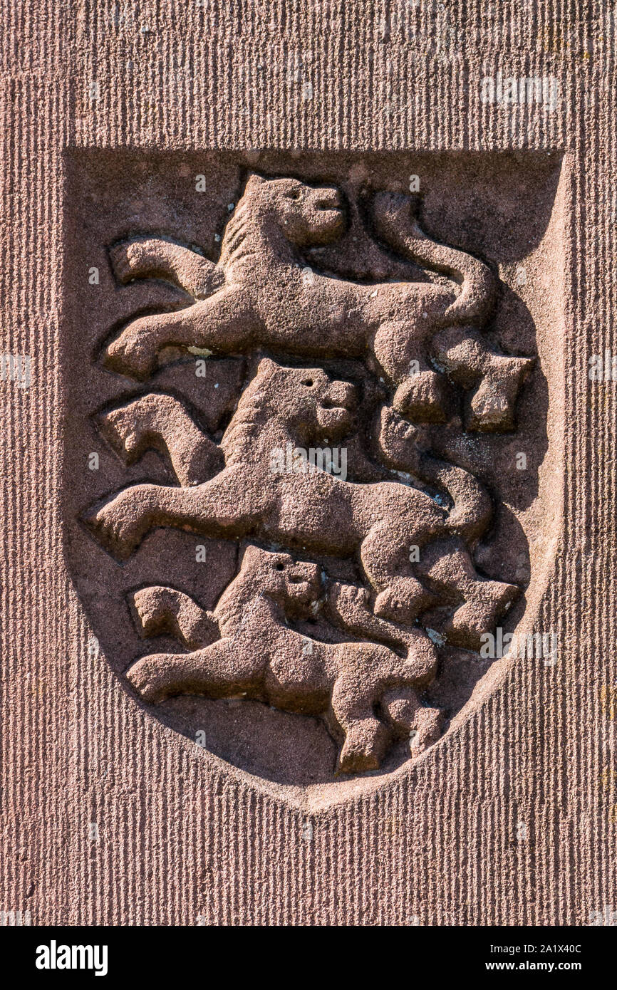Sandstone coat of arms hi-res stock photography and images - Alamy