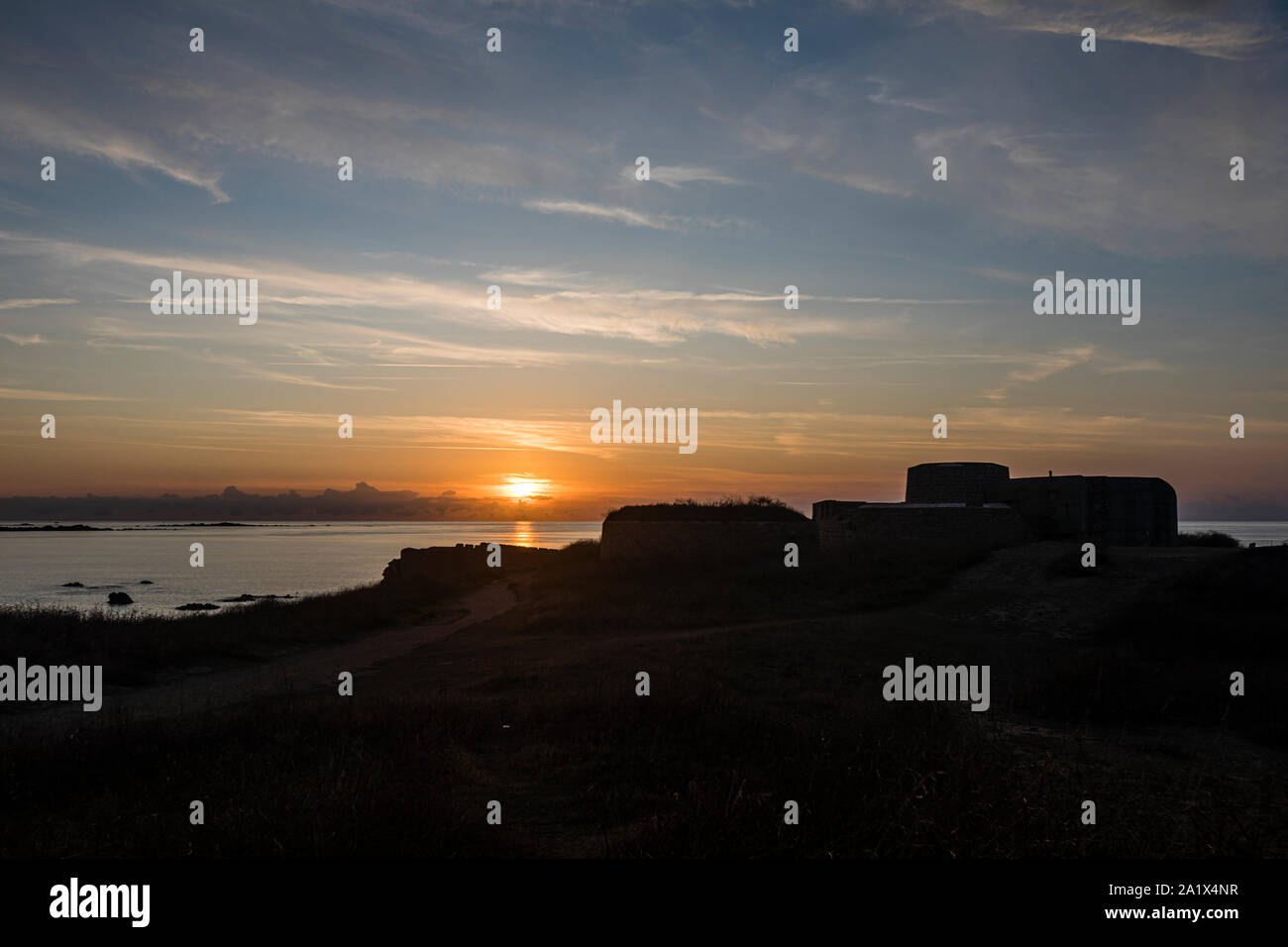 Wwii observation tower fort hi-res stock photography and images - Alamy