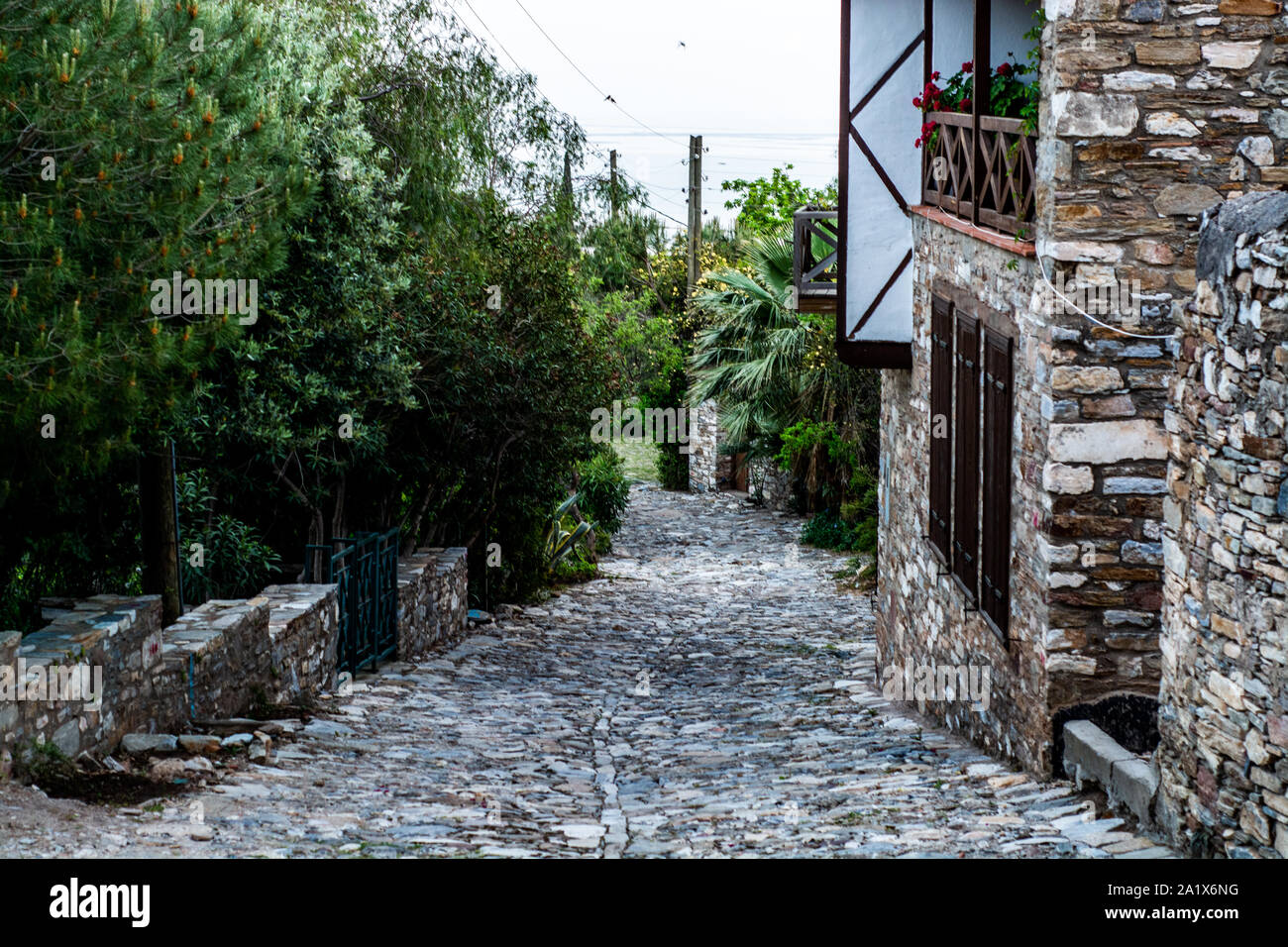 historical Doganbey village in Aydin city Stock Photo - Alamy
