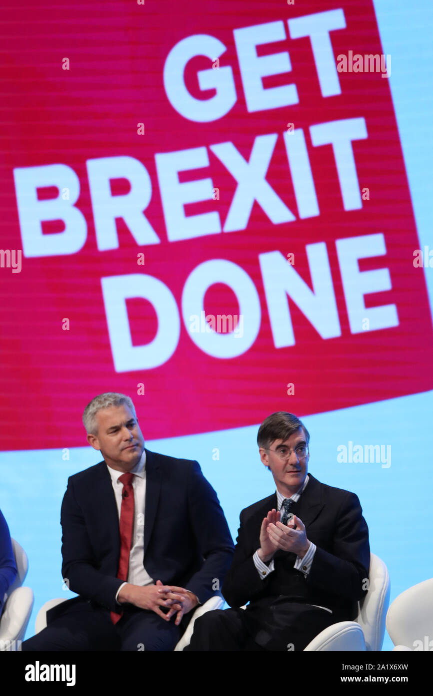Brexit Secretary Stephen Barclay (left) and Leader of the House of ...