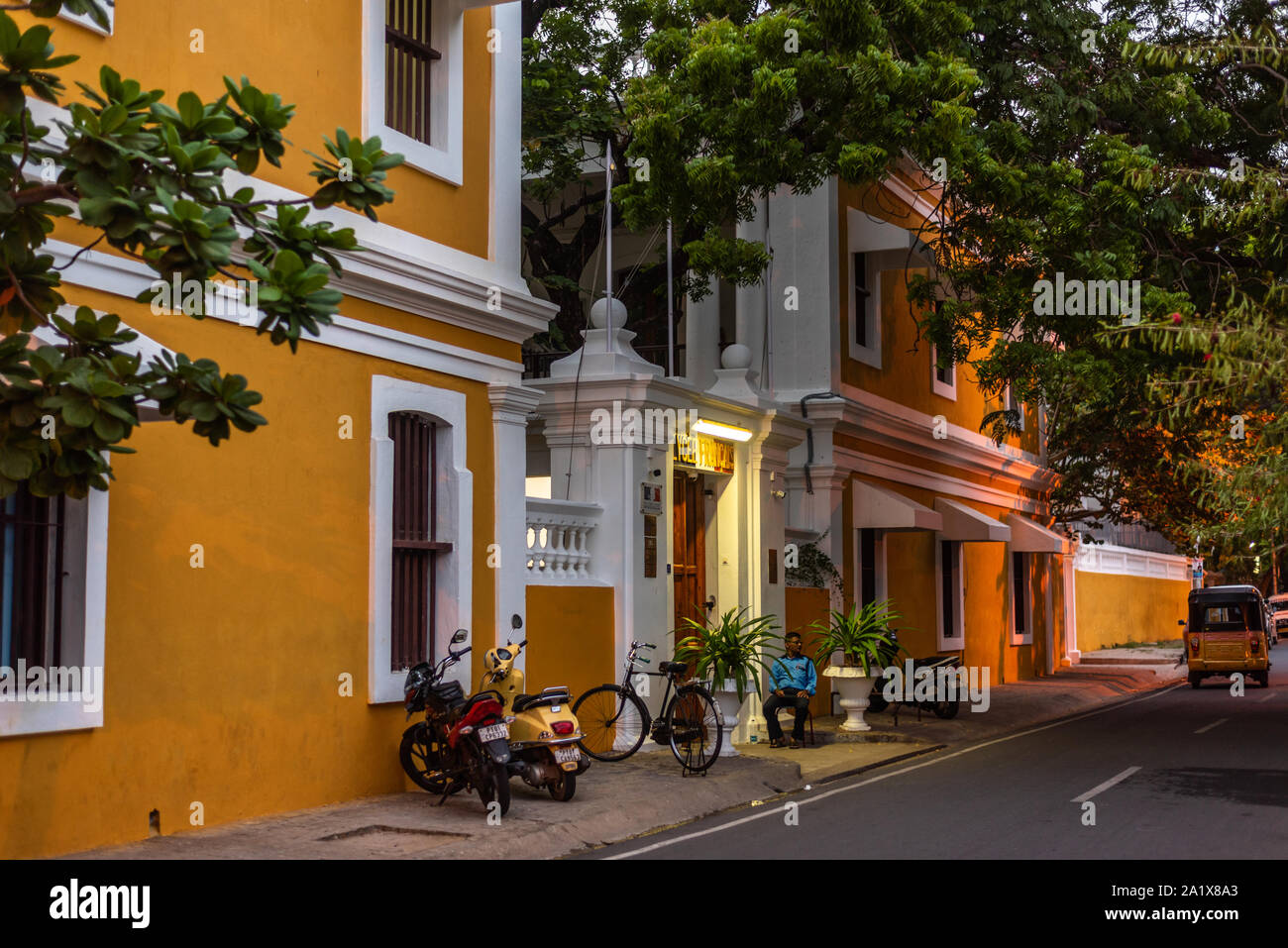 Pondicherry landmarks hi-res stock photography and images - Alamy