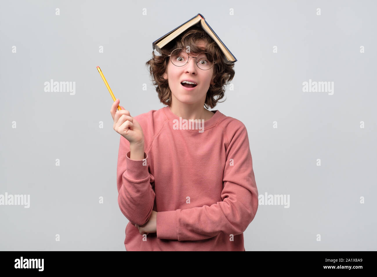 College student head shot hi-res stock photography and images - Alamy