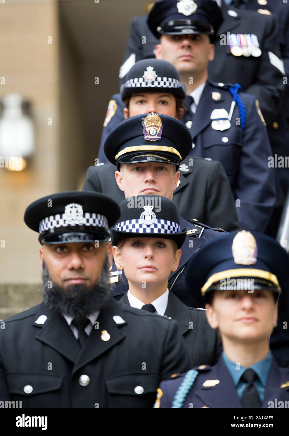 Officers attend the National Police Memorial Day at the Royal Concert ...