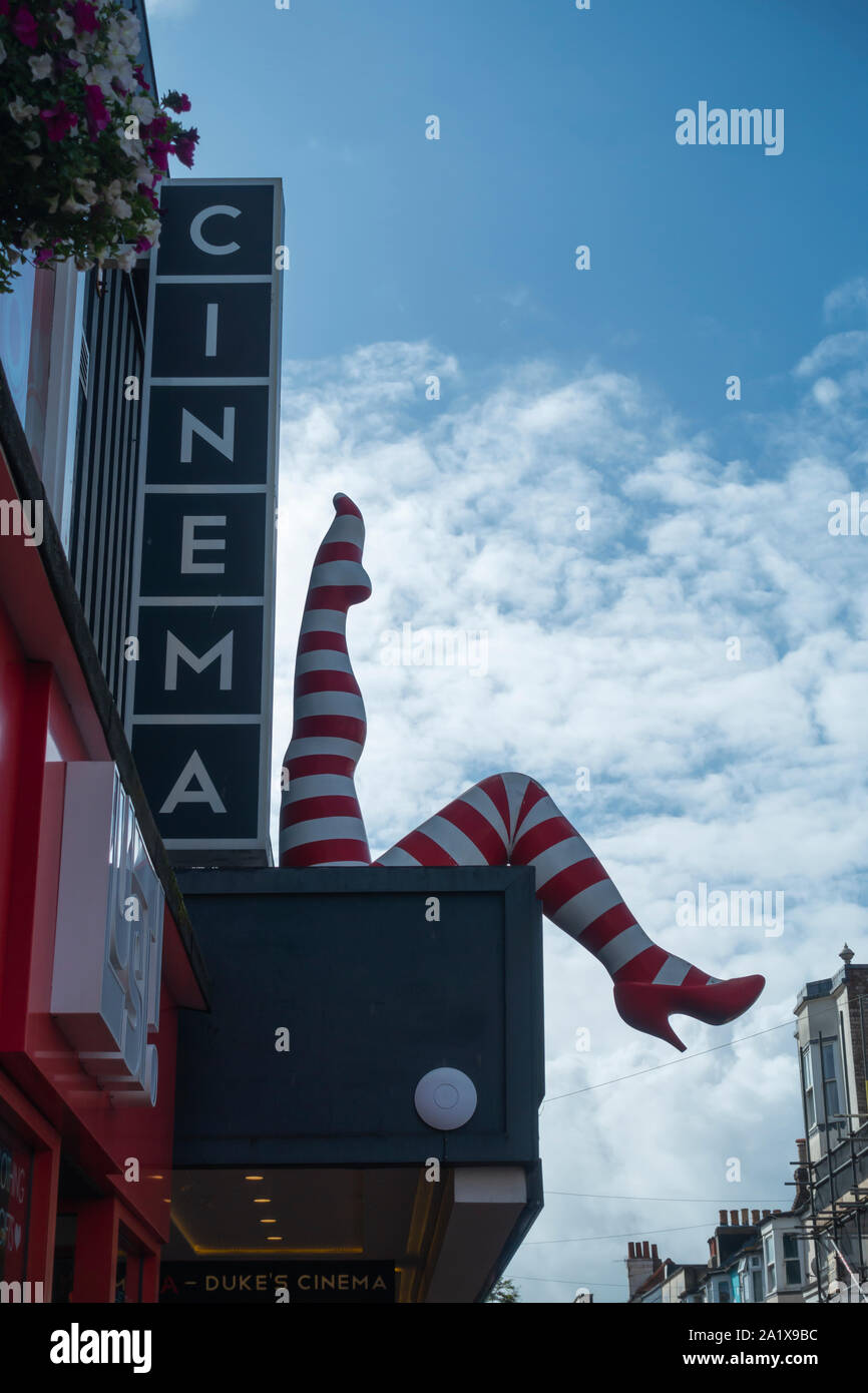 The Duke's Cinema at the Komedia Club in Brighton, East Sussex, England ...
