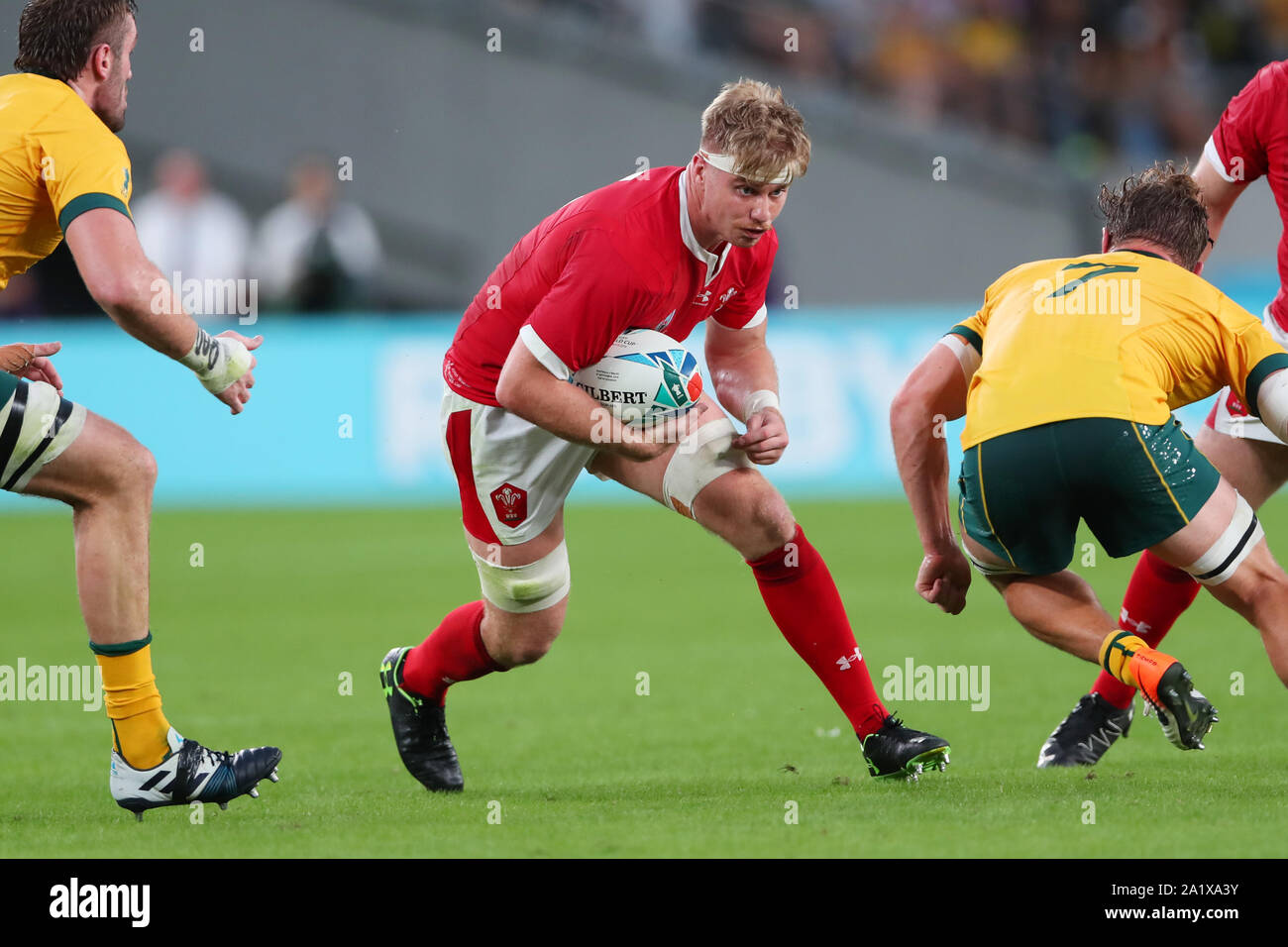 Tokyo, Japan. 29th Sep, 2019. Aaron Wainwright (WAL) Rugby : 2019 Rugby ...