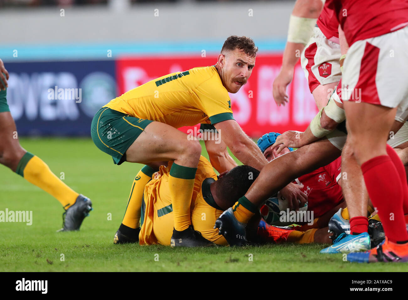 Tokyo, Japan. 29th Sep, 2019. Nicholas White (AUS) Rugby : 2019 Rugby ...