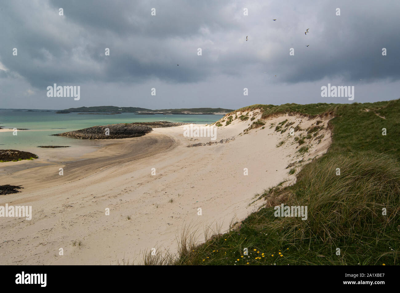 Coastal landscapes, Isle of Coll, Inner Hebrides, Scotland Stock Photo ...