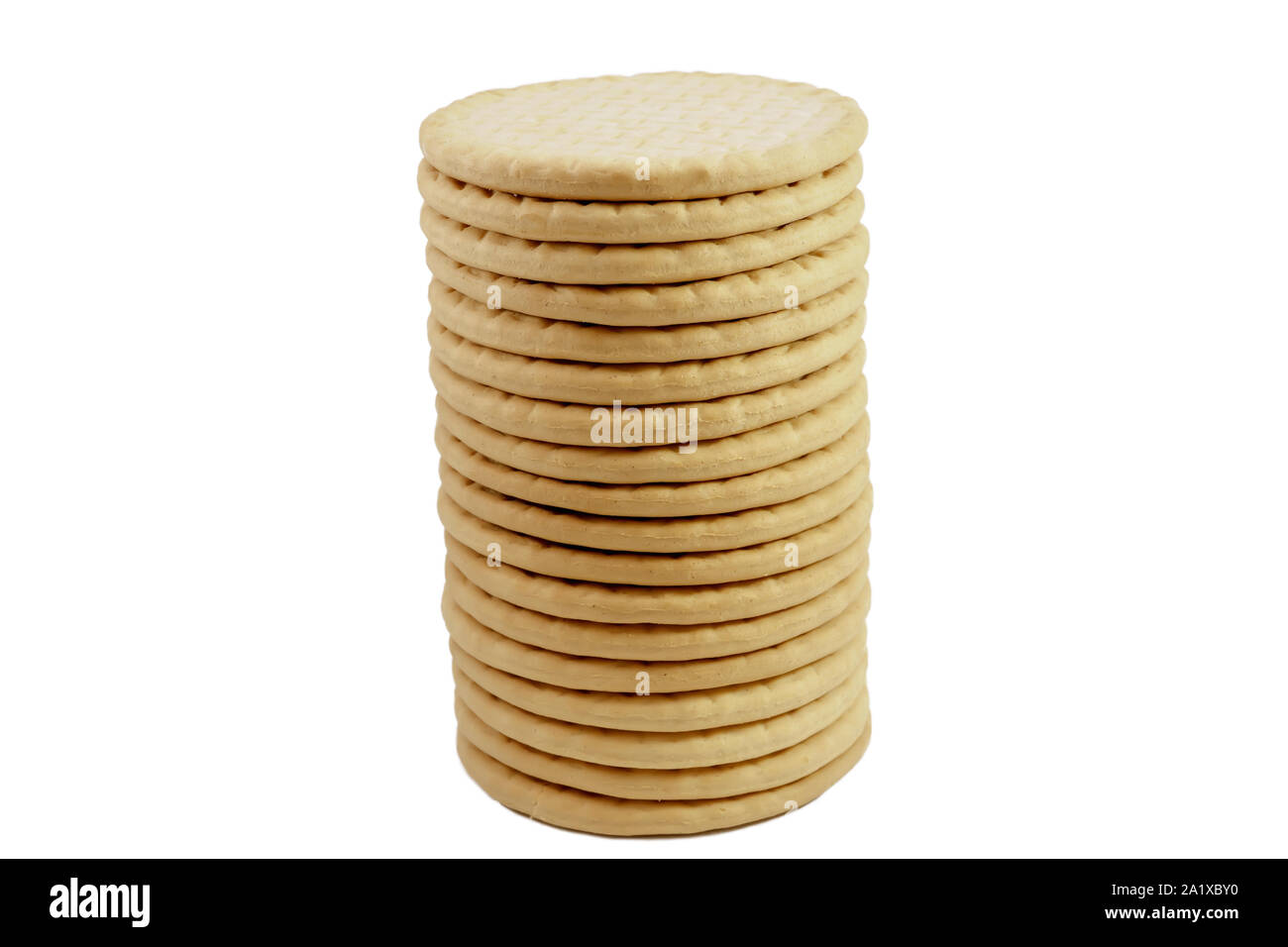 Bread crackers isolated on a white background Stock Photo - Alamy