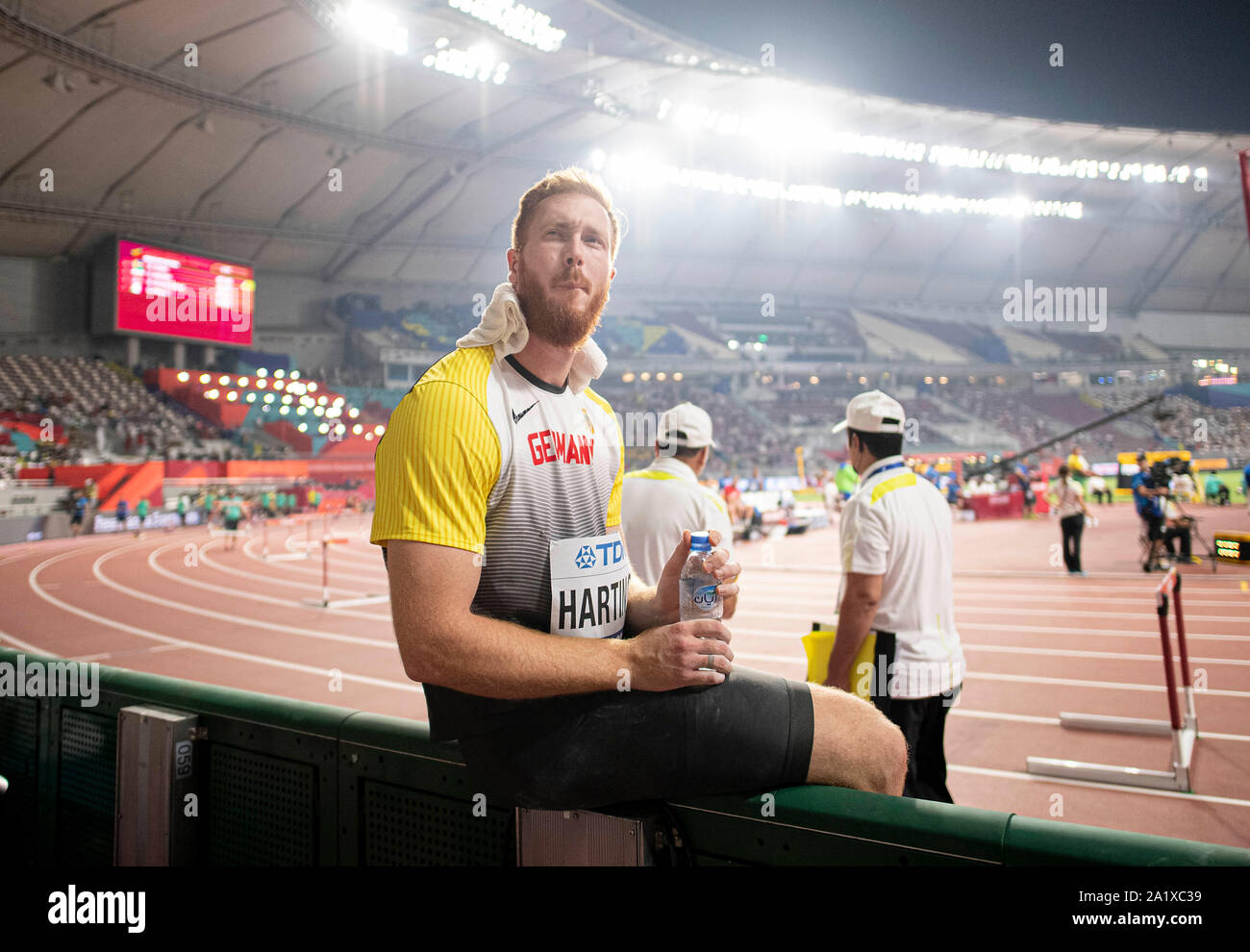 Doha, Katar. 29th Sep, 2019. Christoph HARTING (Germany), 14th place ...