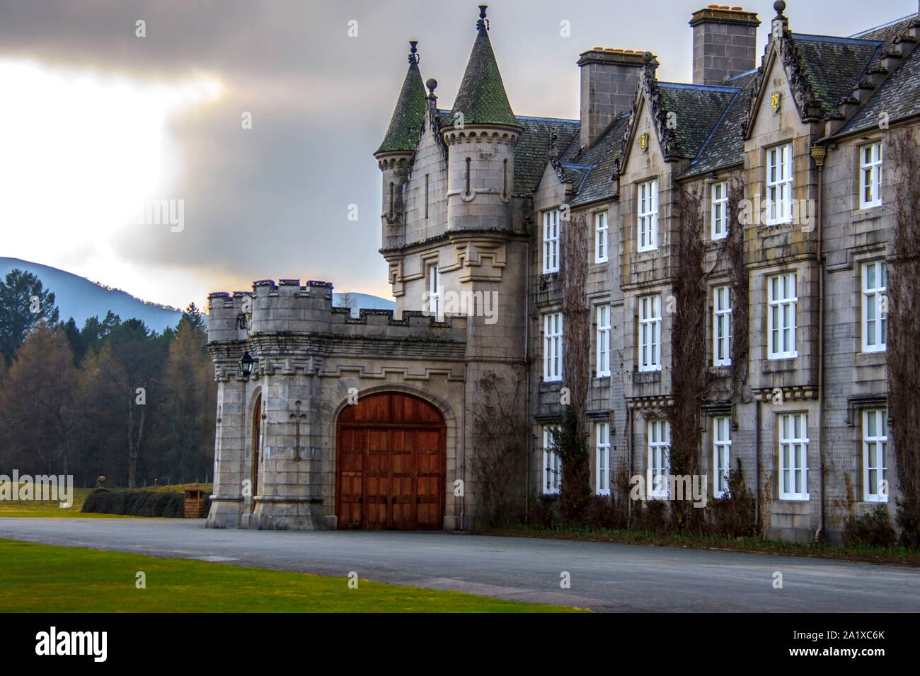 Balmoral Caste. Ballater, Royal Deeside, Aberdeenshire, Scotland, UK ...
