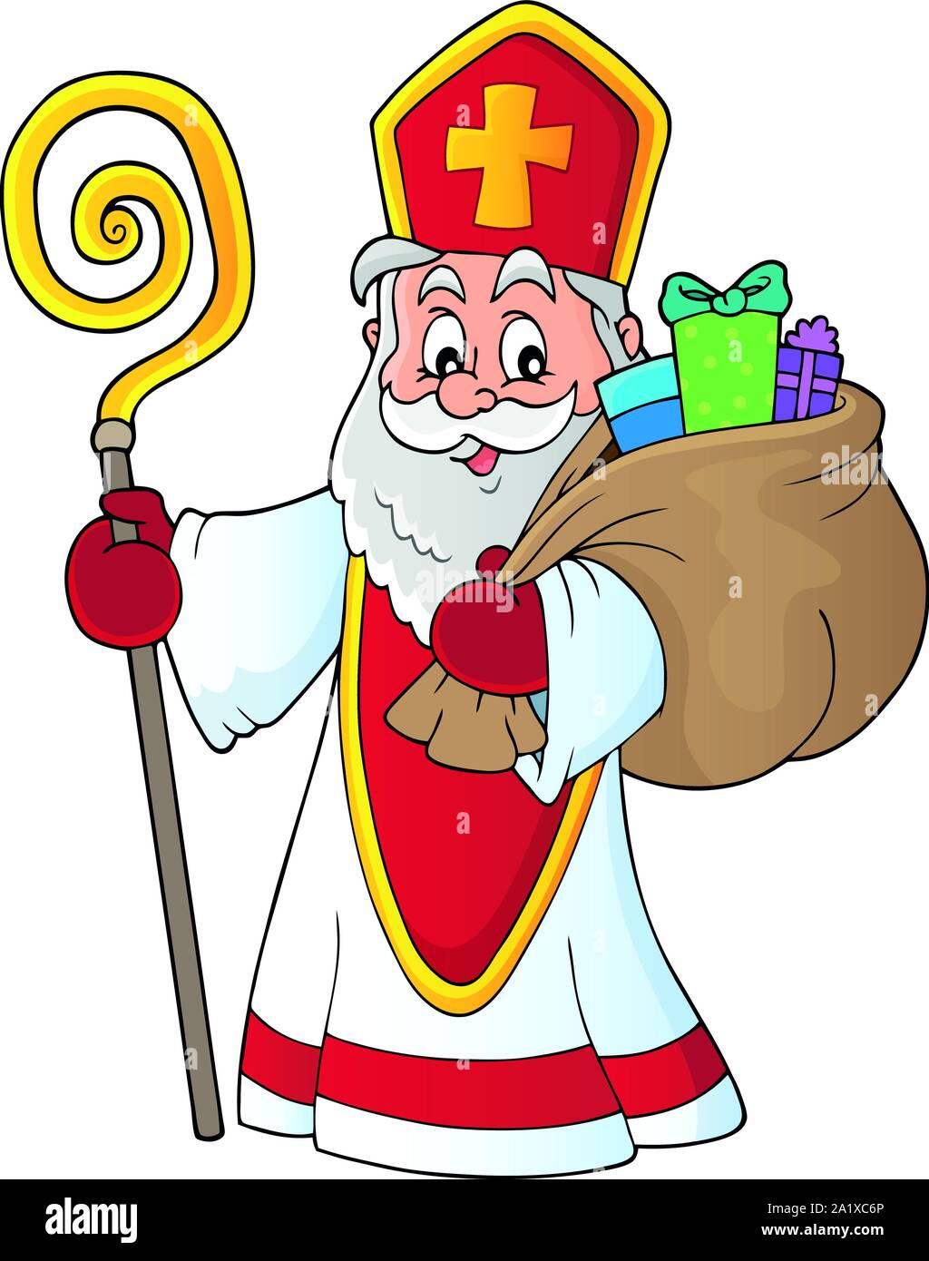 Nicholas cross Stock Vector Images - Alamy