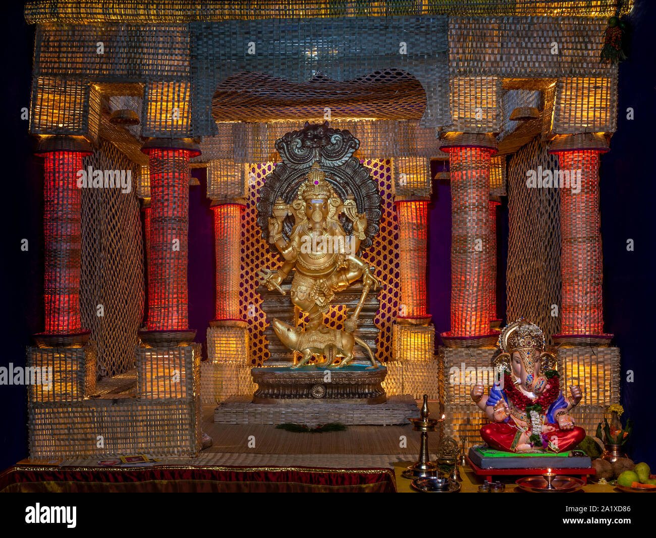Beautiful statue of Lord Ganesha Stock Photo - Alamy
