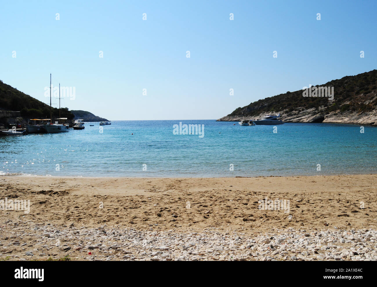 Croatian Beach landscape, Vis Island, Croatia Stock Photo - Alamy