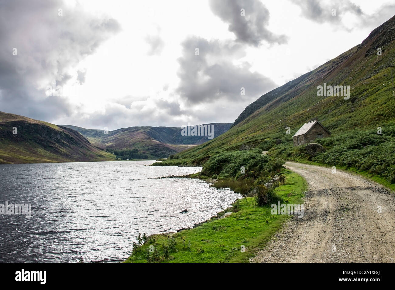 Loch Lee. Angus, Scotland, UK. Cairngorms, south of the Grampian ...