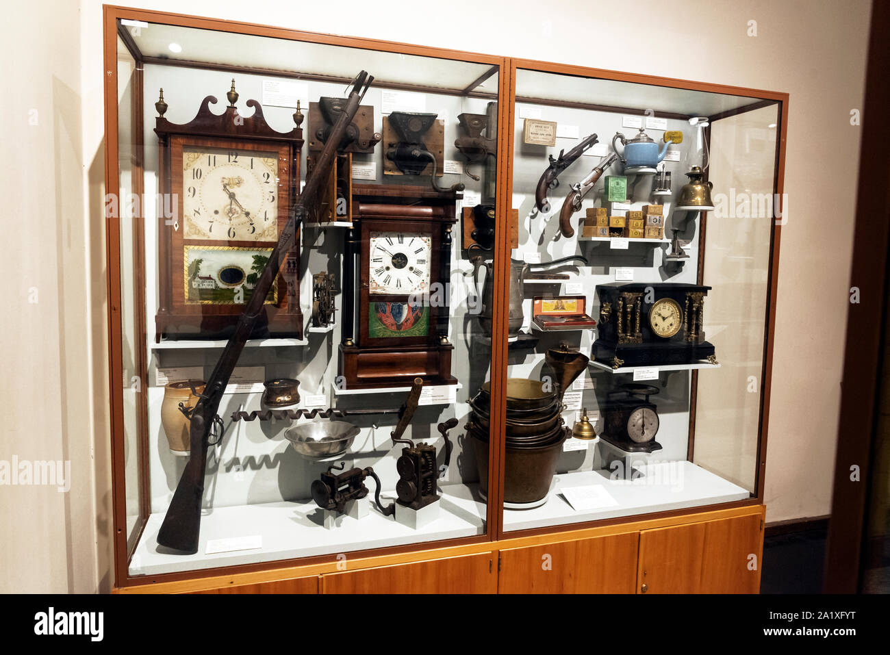 Display of Connecticut-made products.The Museum of Connecticut History ...