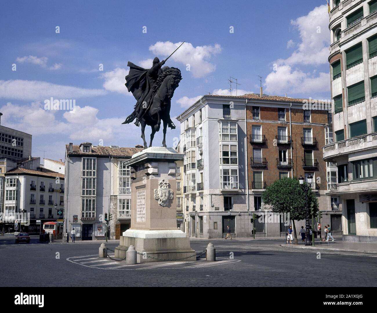 MONUMENTO AL CID CAMPEADOR - 1955. Author: CRISTOBAL JUAN. Location ...