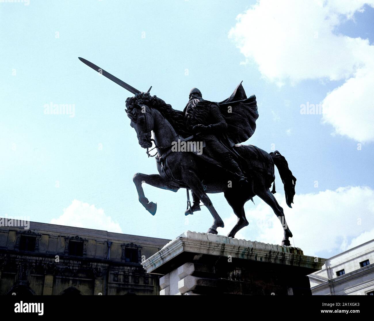 Monumento al cid campeador hi-res stock photography and images - Alamy