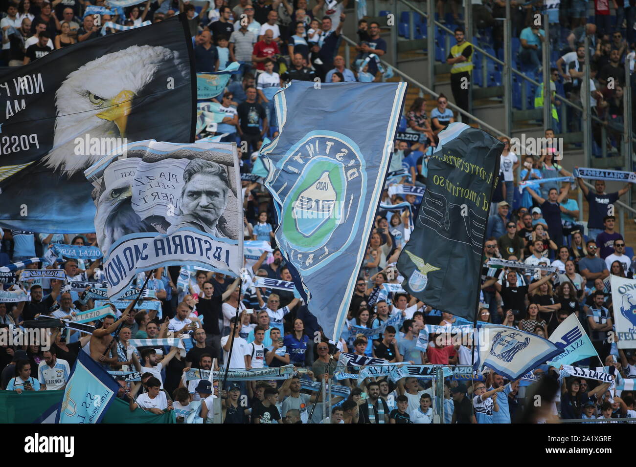 Lazio fans hi-res stock photography and images - Alamy
