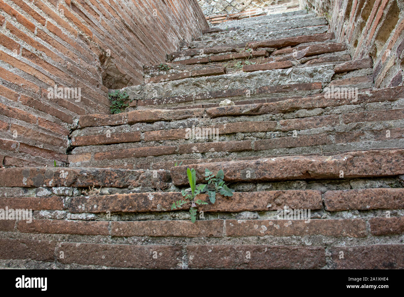 Bacoli, Naples, Italy. 20 August 2019. The ancient Roman city, with its ...
