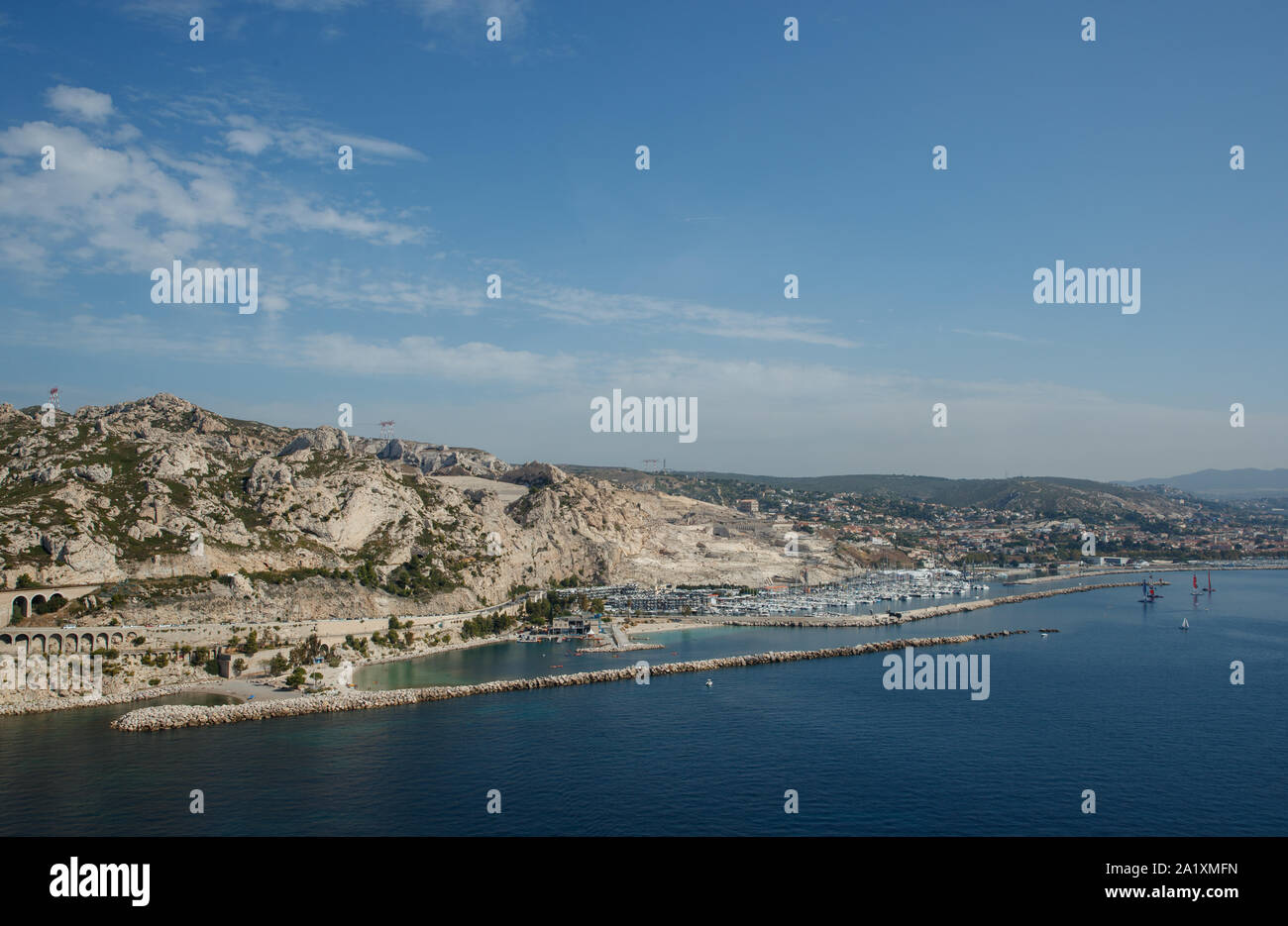 Birds eye view marseille france hi-res stock photography and images - Alamy