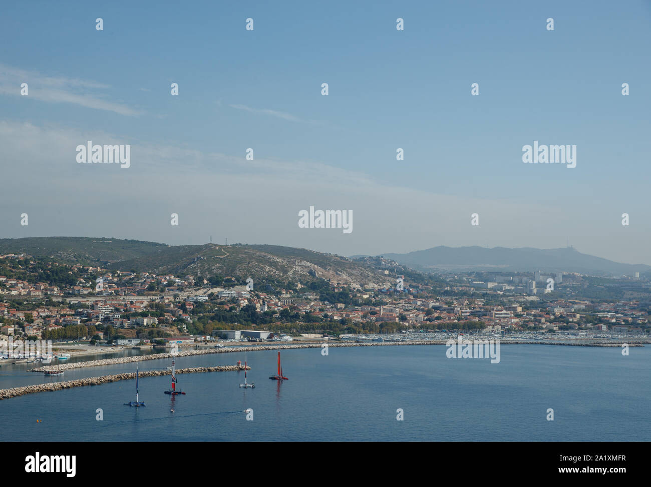 Birds eye view marseille france hi-res stock photography and images - Alamy